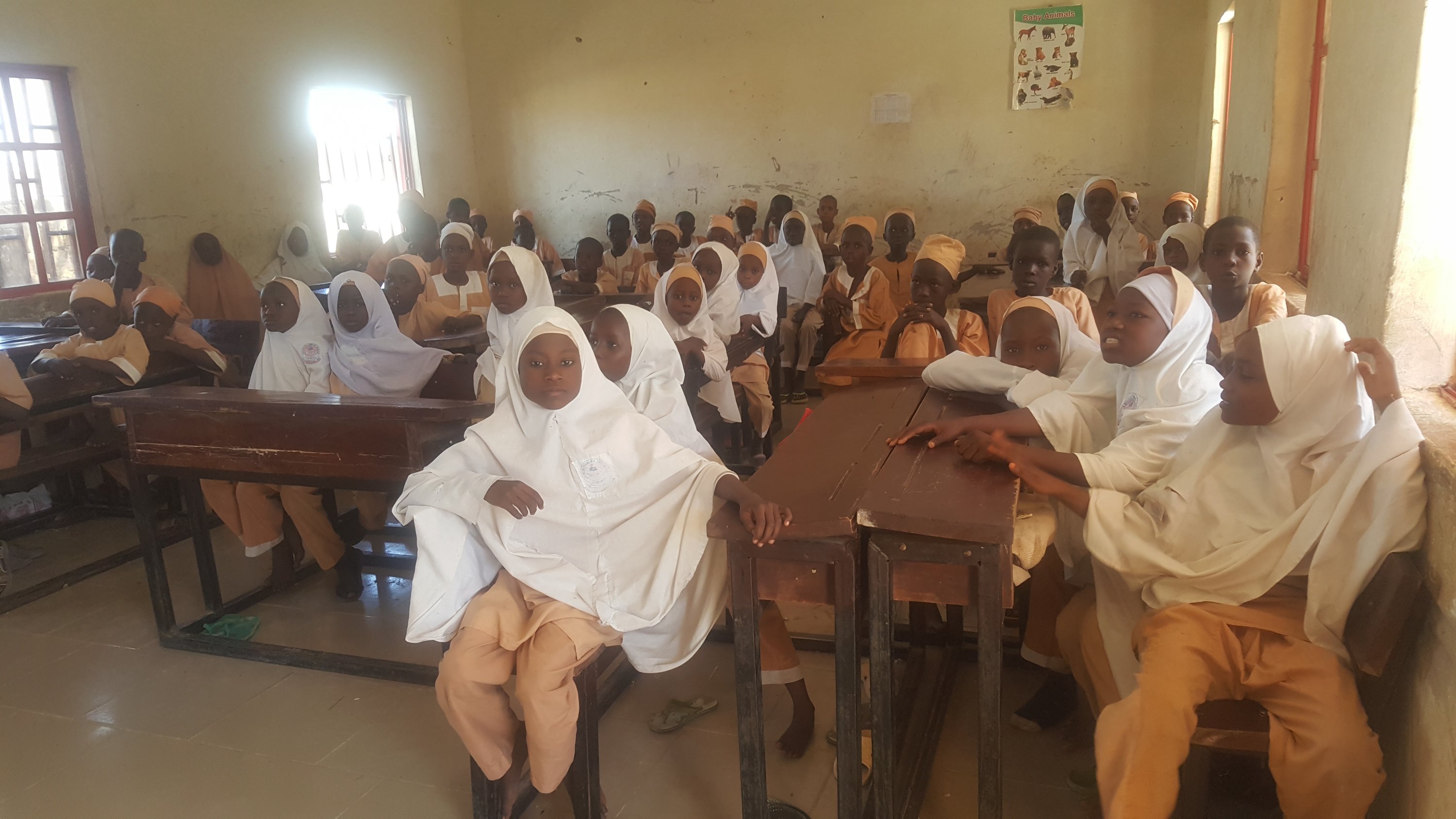 Too many children, little space: How inadequate furniture and class ...